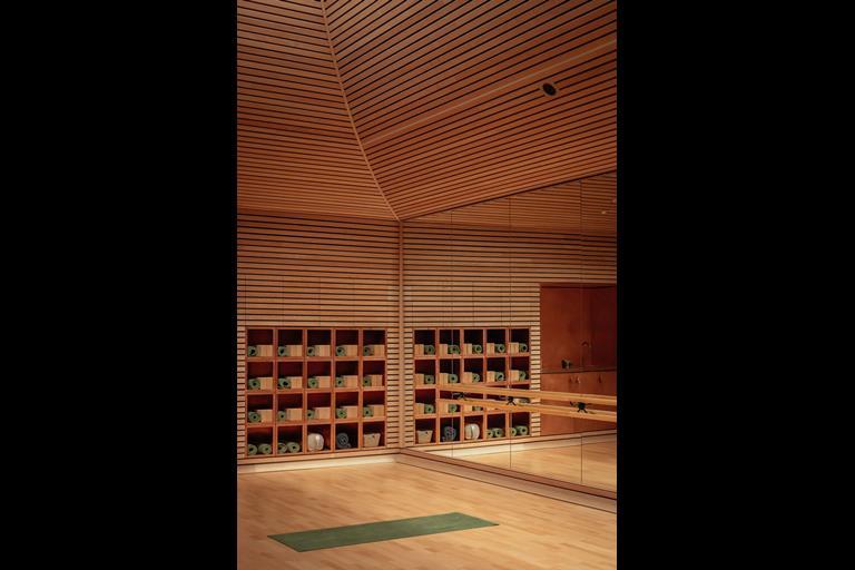 In pictures: Invisible Studio unveils yoga studio at The Newt, Somerset ...